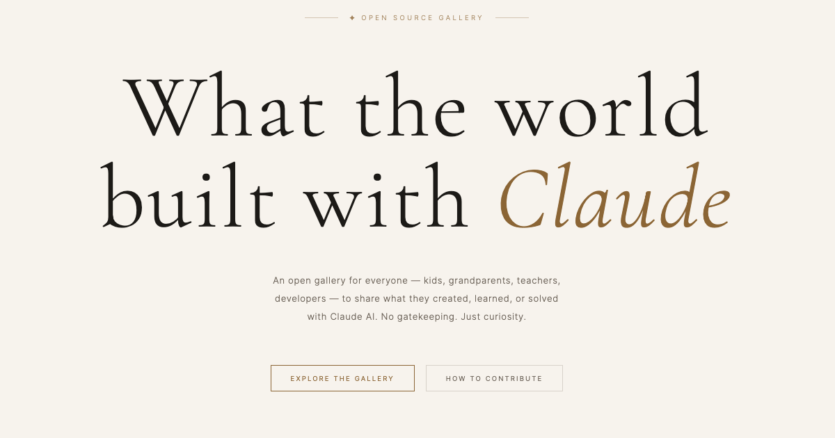 ClaudeSlides — One-Liner Presentation Maker: What the World Built with ...